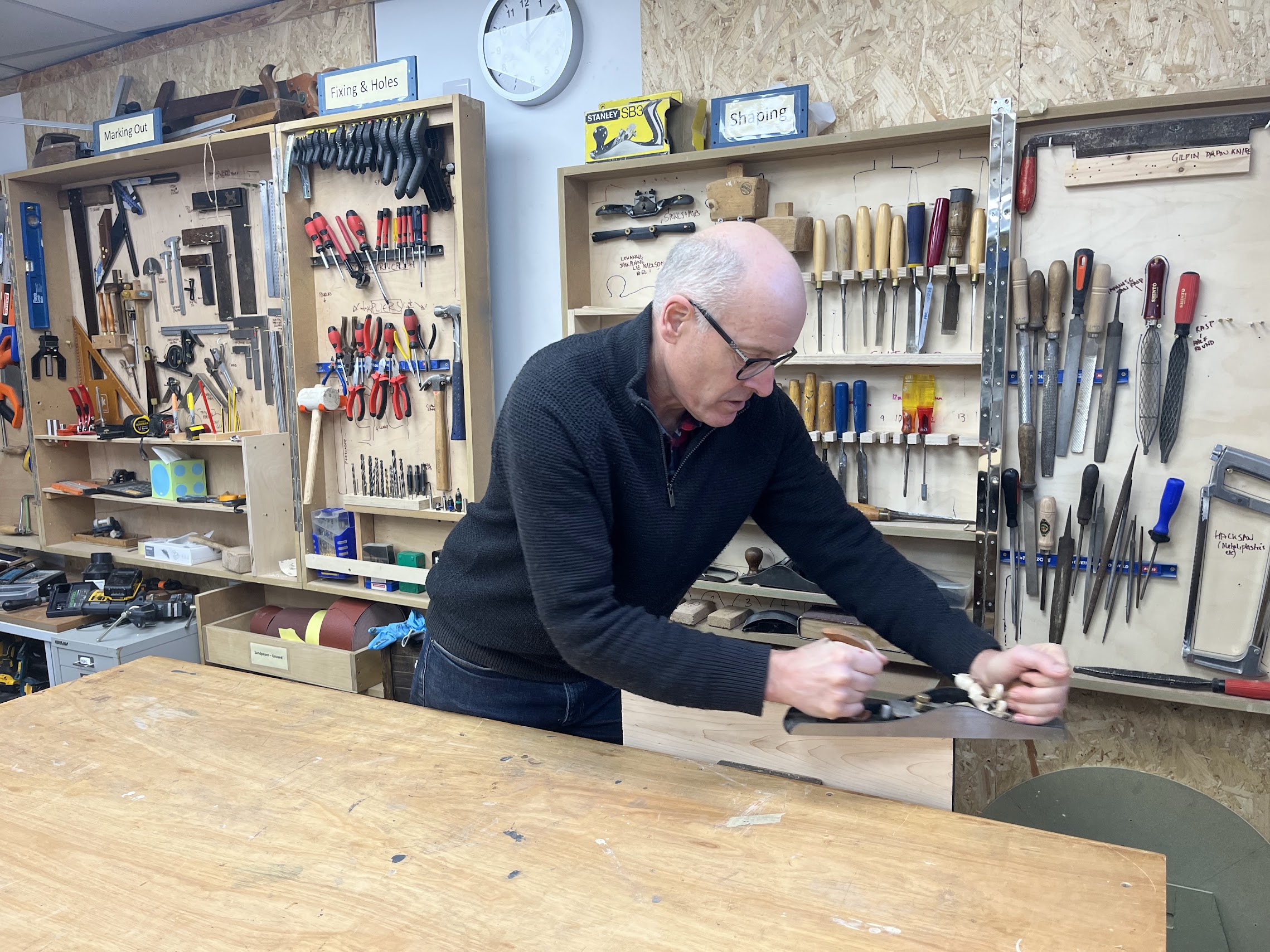 Social enterprise HG Woodworks offers classes in wood working skills ...